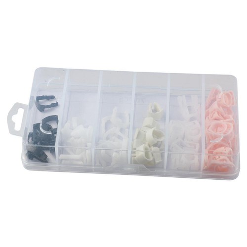 70Pcs Nylon Fuel Line Retaining Clip Assortment Kit Retaining Clip For ...