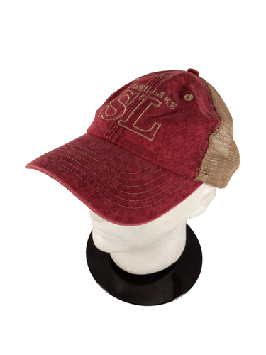 Shaver Lake SL Strapback Mesh Back Trucker Dad Hat Baseball Cap | eBay