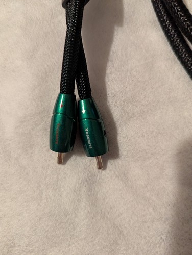 AudioQuest Yosemite Interconnect RCA Cables. 2 Meters w/Ground Cable | eBay