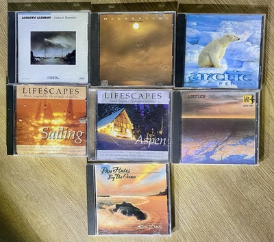 7X CD LOT CALMING NATURE OCEANSCAPES Lifescapes, Artic Acoustic Aspen ...