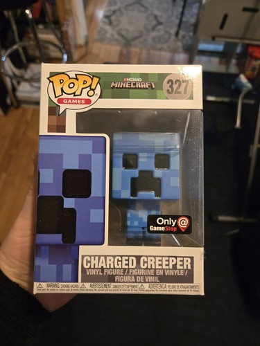 Funko Pop! Games 327 Minecraft Charged Creeper GameStop Exclusive | eBay