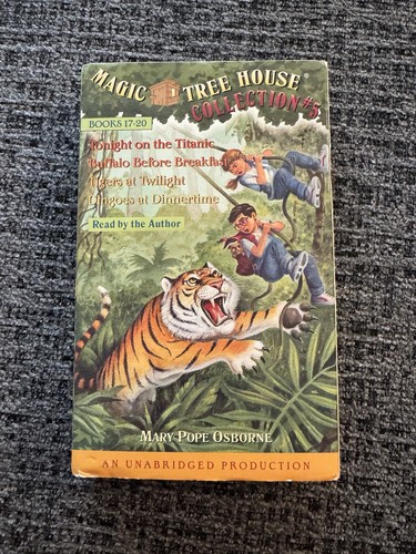 Magic Tree House Books 17-20 Audiobook on Cassette By Mary Pope Osborne ...