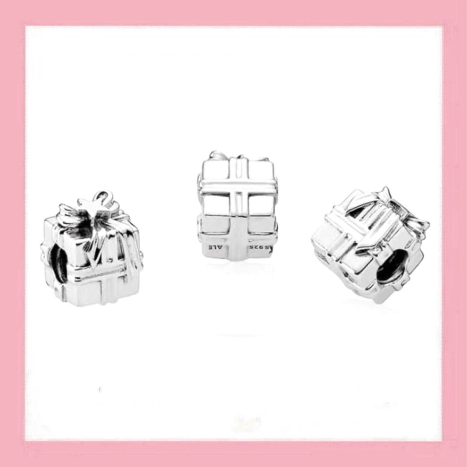 NEW Authentic Genuine PANDORA Silver Gleaming Gift Charm - 791987 ...