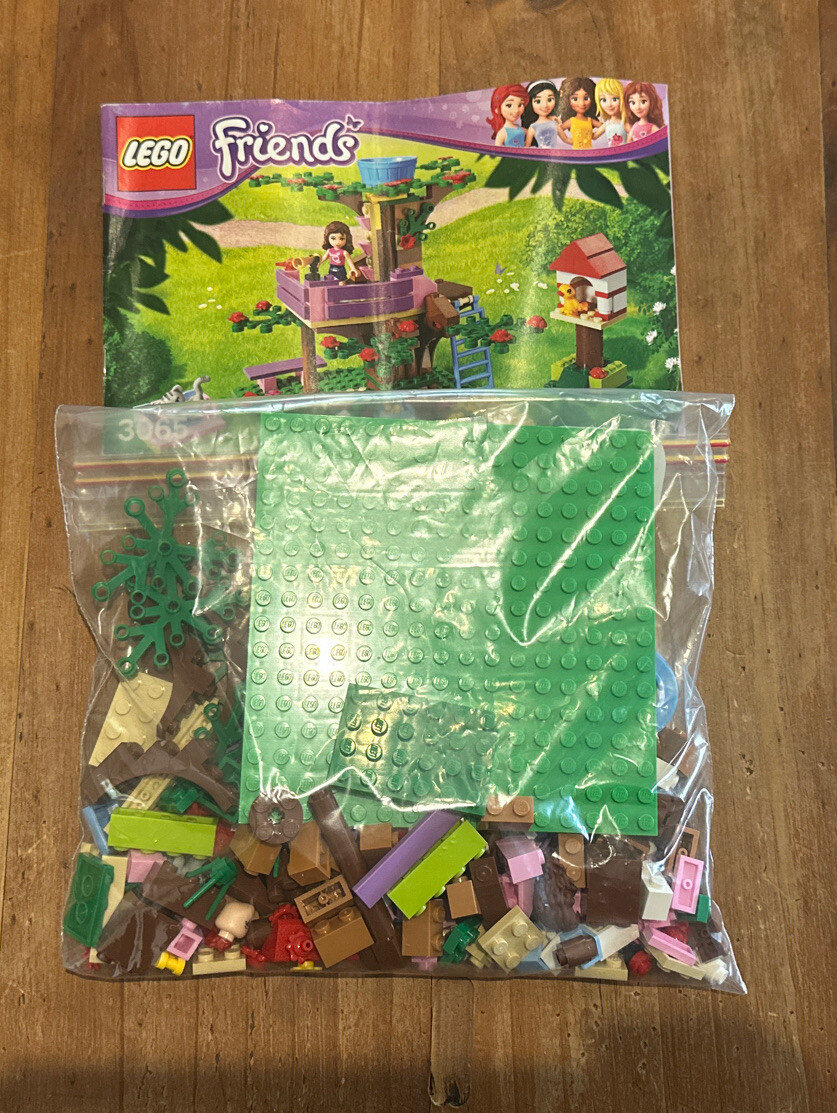 LEGO FRIENDS #3065 OLIVIA’S TREEHOUSE. COMPLETE WITH INSTRUCTIONS ...