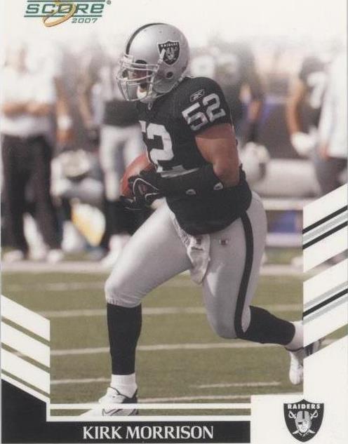 2007 Score Kirk Morrison #278 for sale | eBay