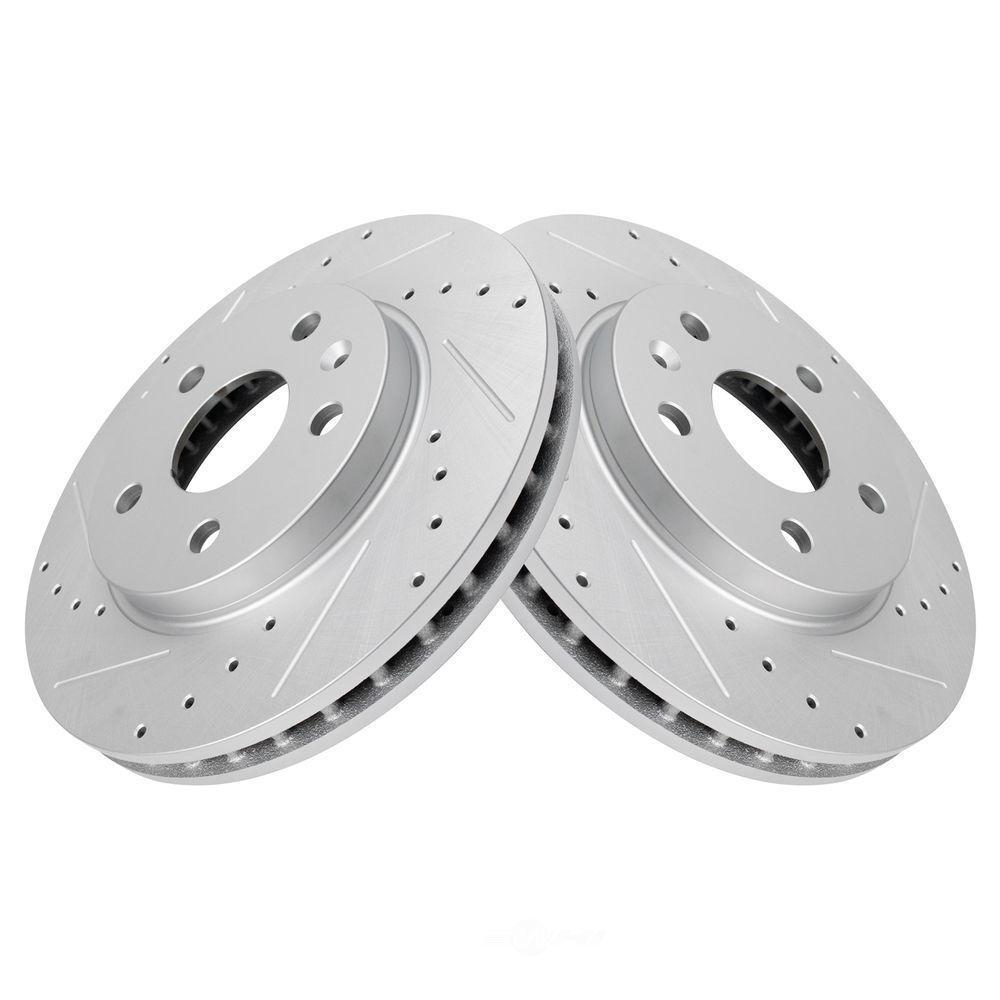 Disc Brake Rotor Set-Performance 2 Piece Brake Rotor Set TRQ BRA19831 ...