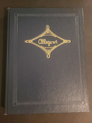 Allegany High School Yearbook 1982 "Allegewi" Cumberland, Maryland MD ...