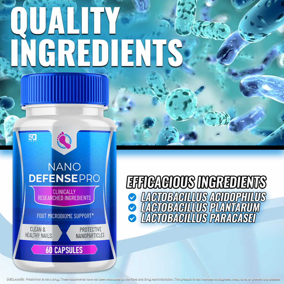 Nano Defense Pro for Healthy Skin and Nails Fungus Support Supplement ...