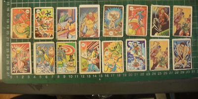 BS!/5) 1970's Malaysia Mix MONKEY GOD / Fairies / Chinese Trading Cards ...