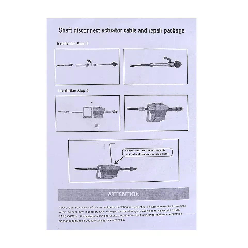 1994-2002 Dodge Ram 1500 2500 Axle Disconnect Cable Operated Actuator ...