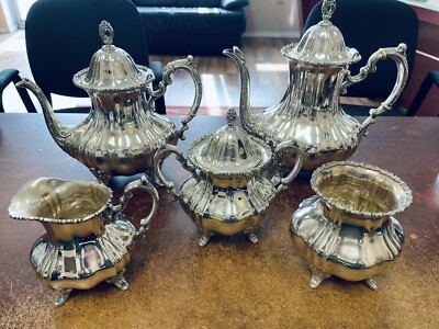 Sterling Silver Poole 5pc Tea Set ~ #990 | eBay