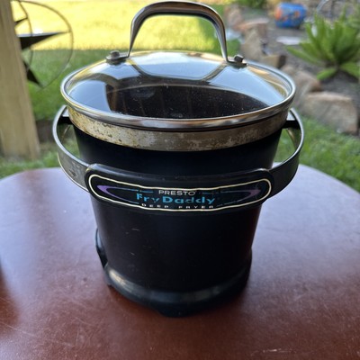 Presto Fry Daddy Electric Deep Fryer 1200W Model 05424 EUC! | eBay ...