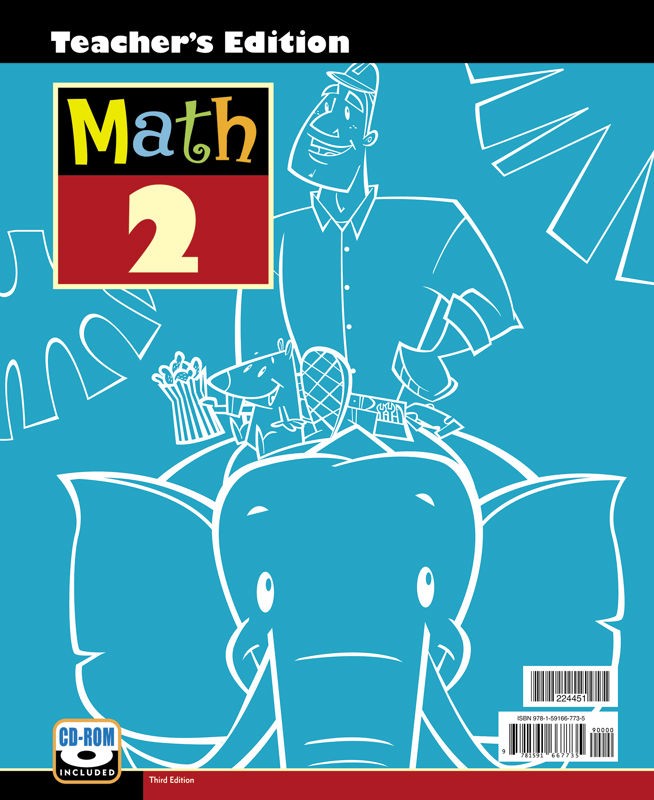BJU Press Math 2 - Manipulatives, Teacher Ed, Reviews, Student Worktext ...
