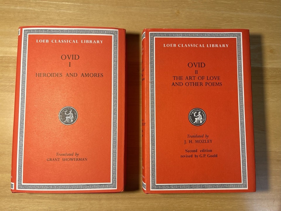 Loeb Classical Library: Ovid, Metamorphosis, Art Of Love, Fasti, Etc, 6 ...