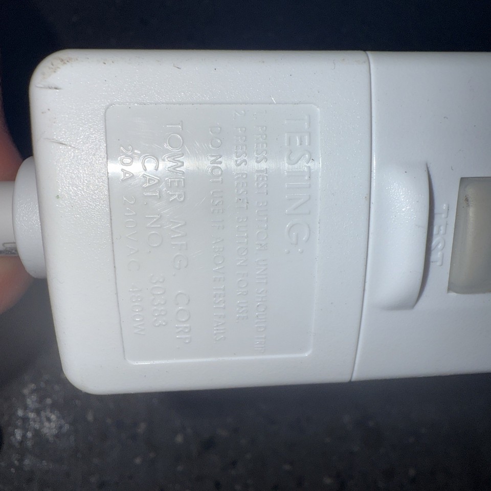 Lcdi Power Cord 20 Amp 240 V 4800 Watts Compatible With Ac Window Units ...