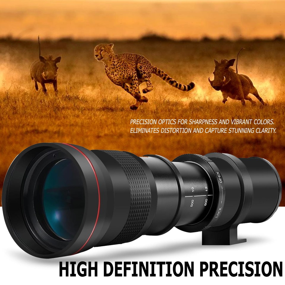 420-1600mm f/8.3 Telephoto Zoom Lens for Sony A7 II III IV A7R II III ...