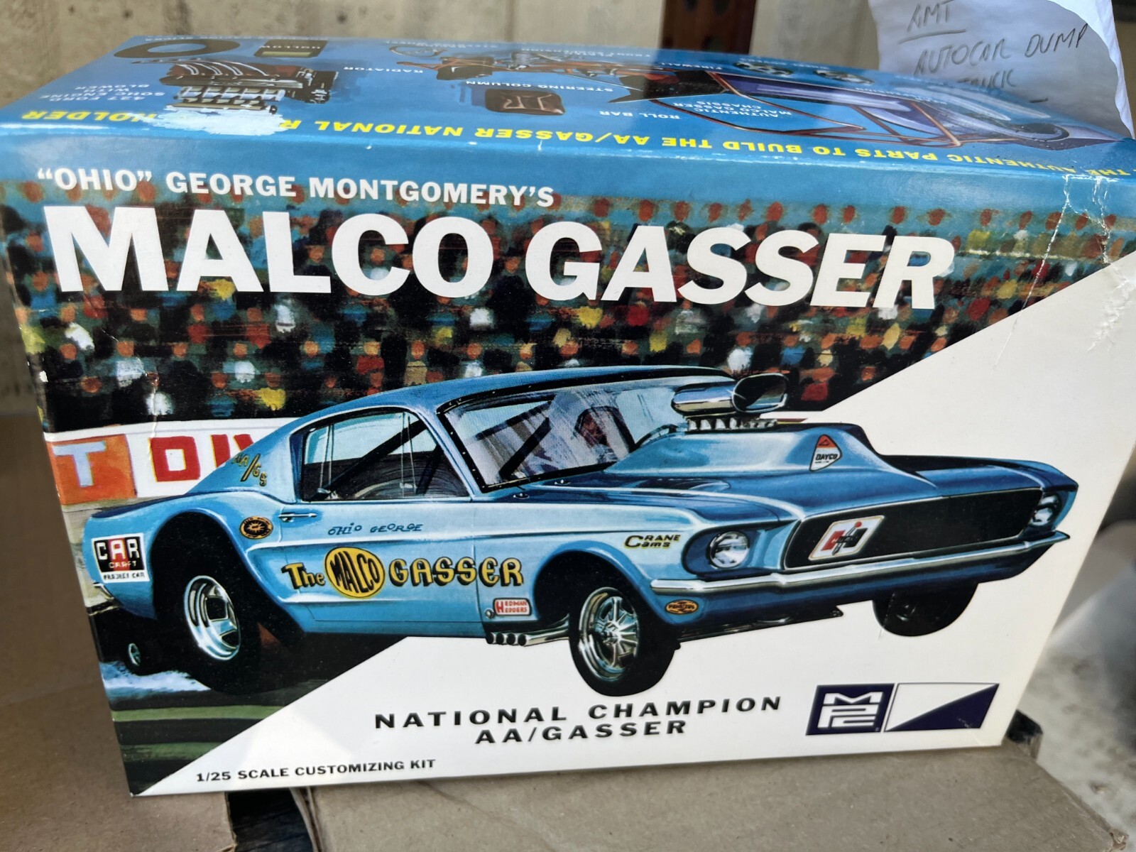 MPC # 804/12 1/25TH SCALE MALCO AA GASSER MODEL KIT | eBay