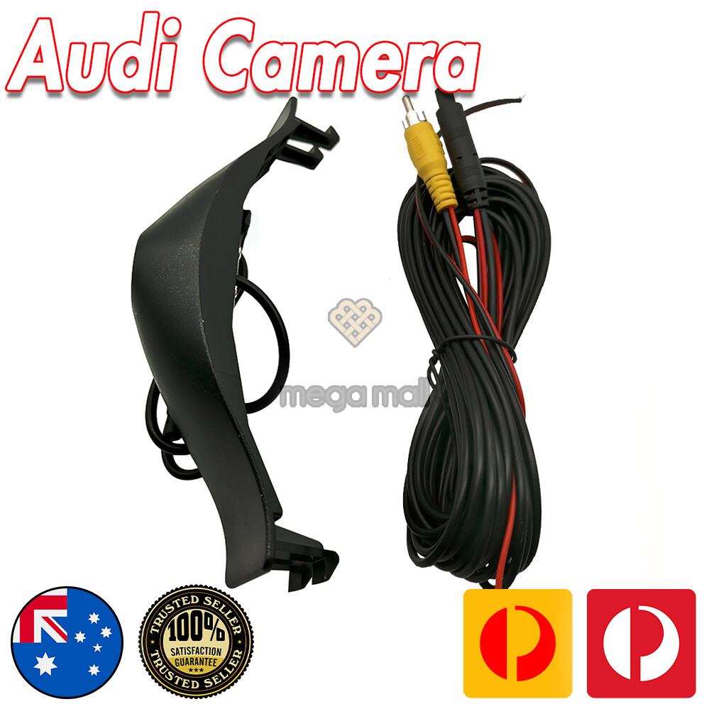 For Audi A6 S6 HD Night Vision Front View Camera + Cable Loom C7 C8 A7 ...