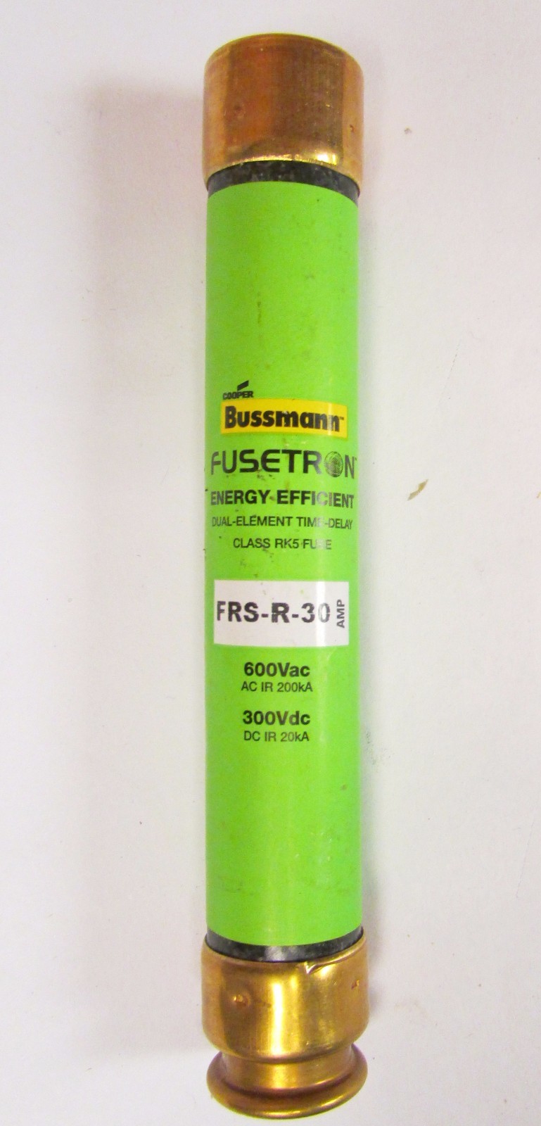 FUSETRON COOPER BUSSMANN FRS R 30 600 VAC 300 VDC 30 Amp Fuse | eBay
