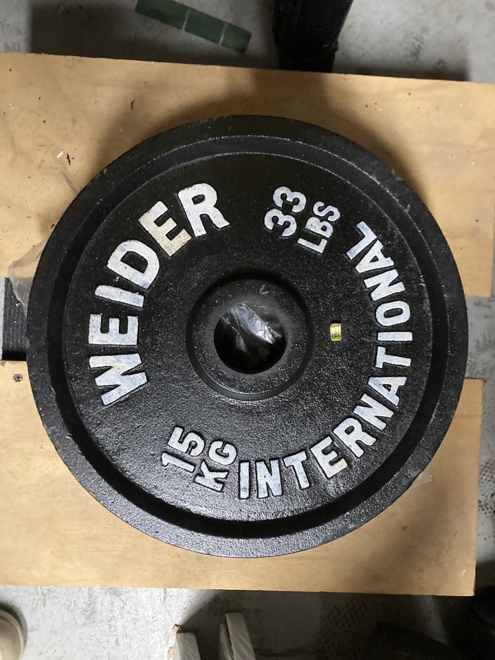 Weider International 298 Pound Weight Set | eBay