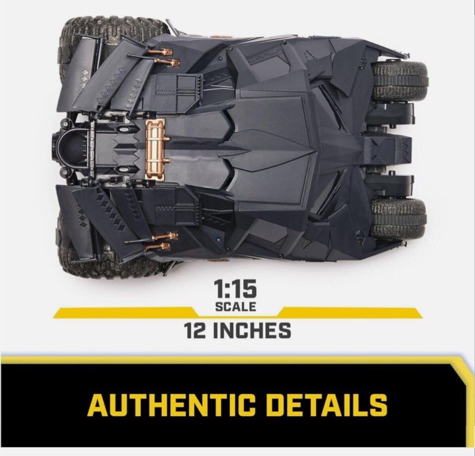 Batman Batmobile Tumbler RC Car Remote Control DC Comics Remote ...