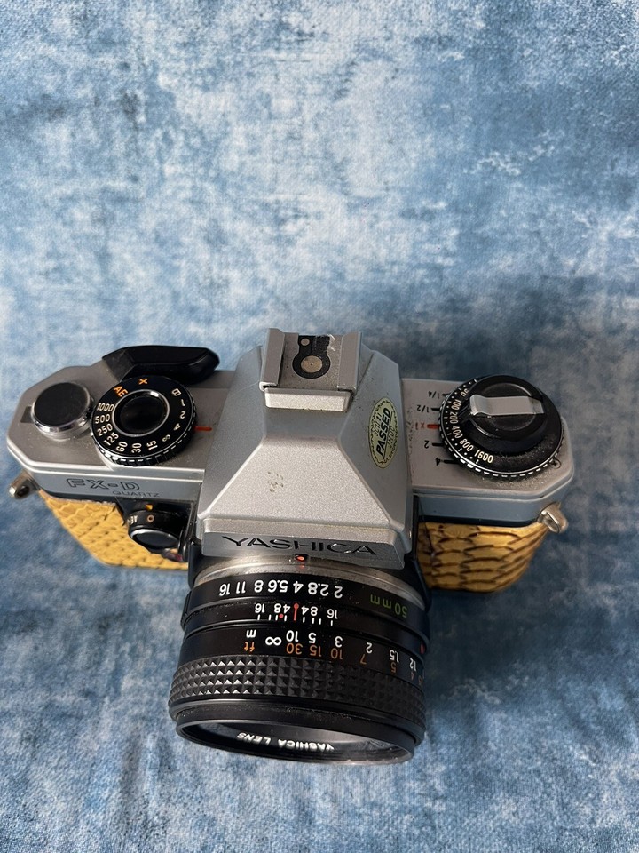 Yashica FX-D Film SLR Camera with Yashica ML 50mm f1.7 Lens | eBay UK