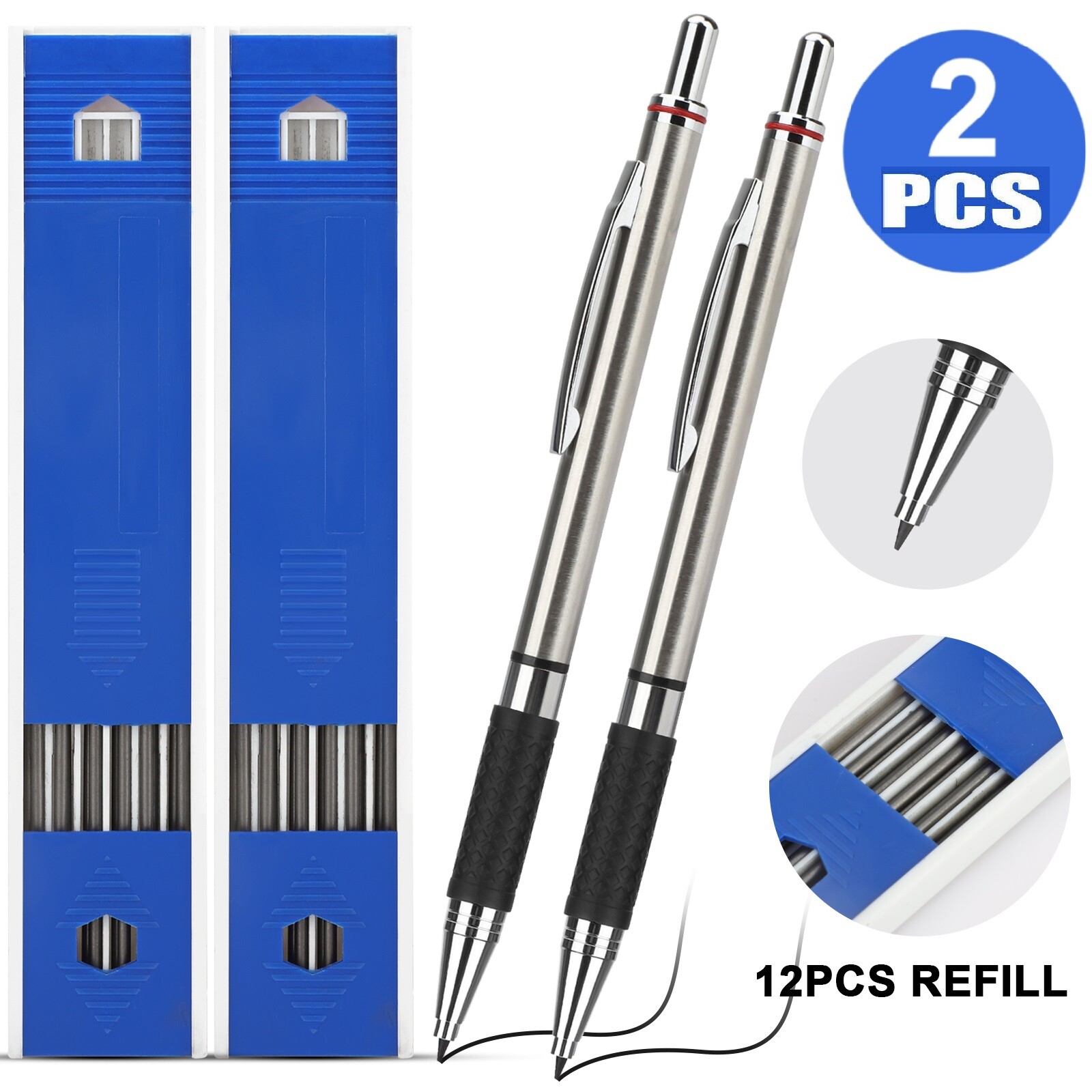 2mm Lead Holder Set, EEEkit Professional Mechanical