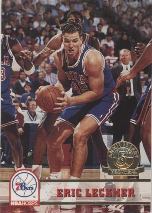 1993-94 NBA Hoops - Eric Leckner #388 Fifth Anniversary for sale online ...