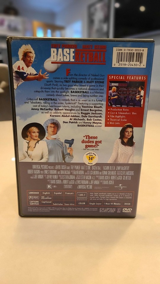 Baseketball DVD Gebiet 1 Trey Parker Und Matt Stone Komödie | eBay