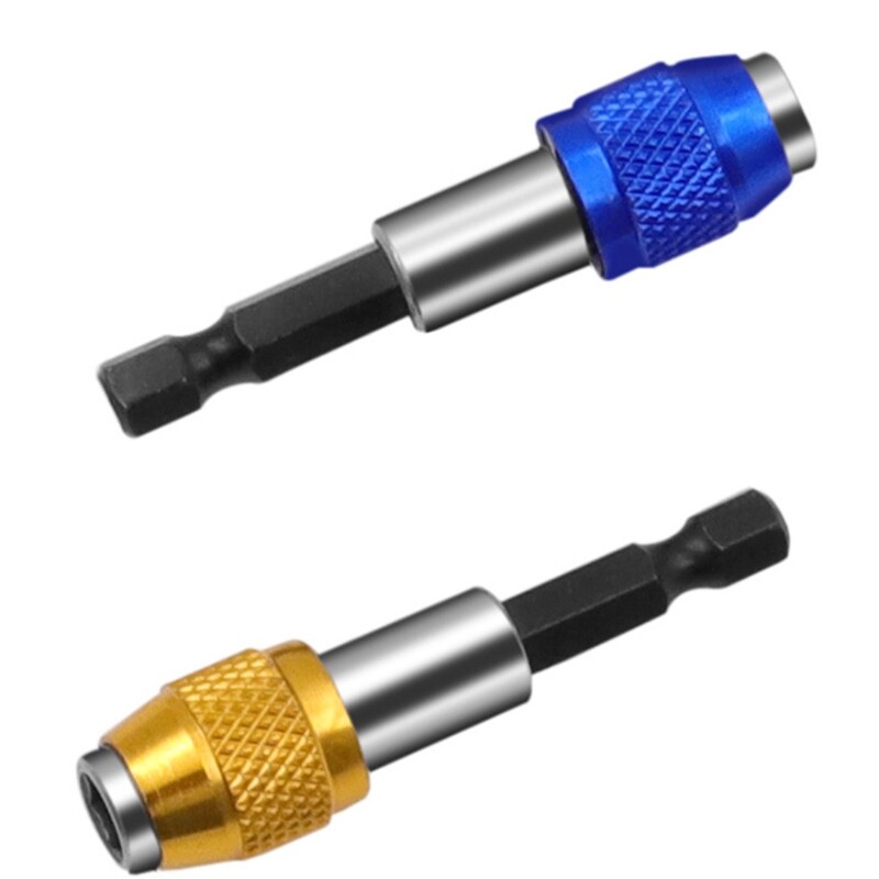 Multifunctional Drill Bit Extender with Universal 1/4” Socket Chuck ...