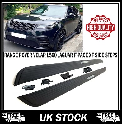 FOR LAND RANGE ROVER VELAR L560 JAGUAR F-PACE XF 2017+ SIDE STEPS ...