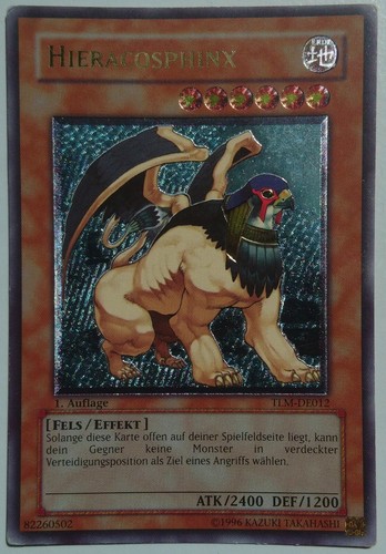 YuGiOh! Hieracosphinx TLM-DE012 Ultimate Rare 1. Auflage | eBay.de