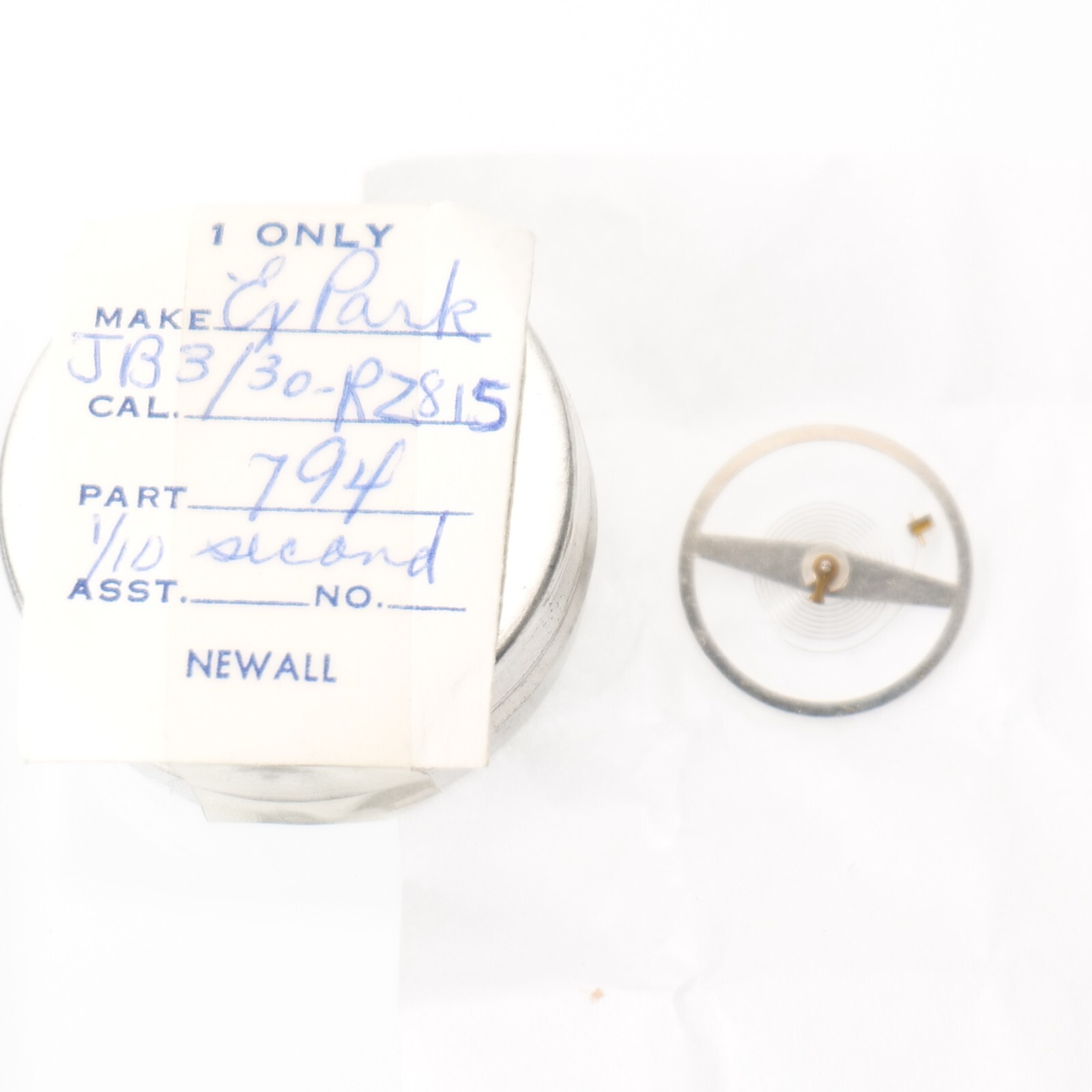 EP 3364R Balance Complete Watch Part #794 New Old Stock Watchmakers ...