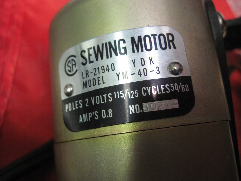 Fleetwood Sewing Machine YM-40-3 Motor Light On/Off Switch YDK | eBay