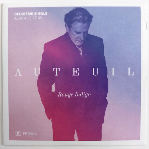 AUTEUIL DANIEL : ROUGE INDIGO CD PROMO SINGLE RARE | eBay