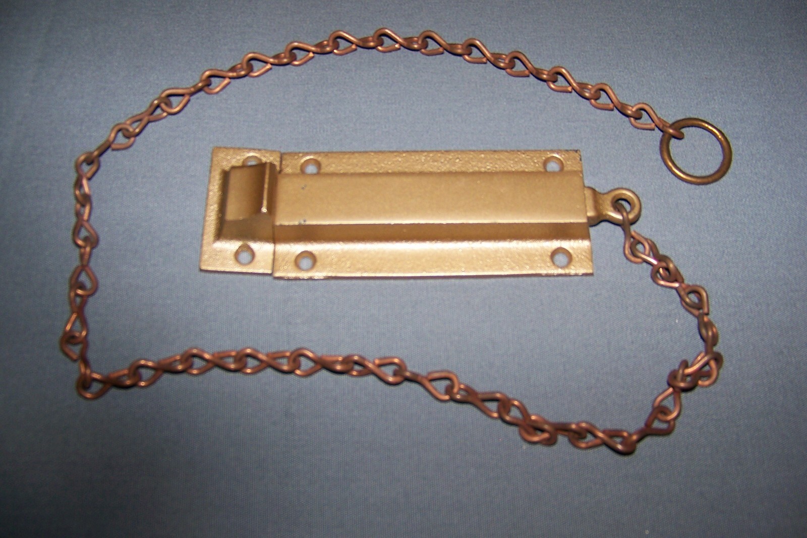 Vintage, Unused, Spring Loaded, Chain Door Bolt - SEE DESRIPTION | eBay