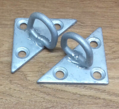 2x Triangular Bracket 22 for Dropwire 10A fixing Clamp BT Telephone ...