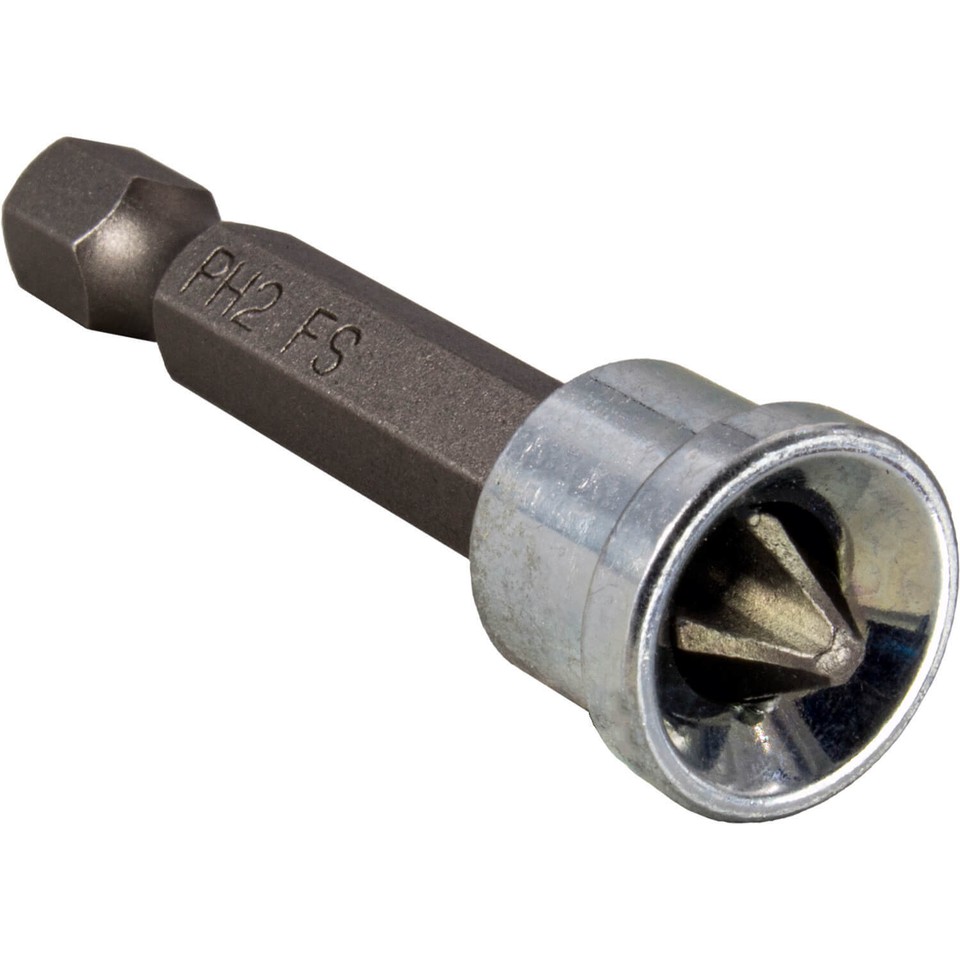 Drywall Screw Setter Bit - 1" and 2" - #2 Phillips bit - 1/4" Shank | eBay