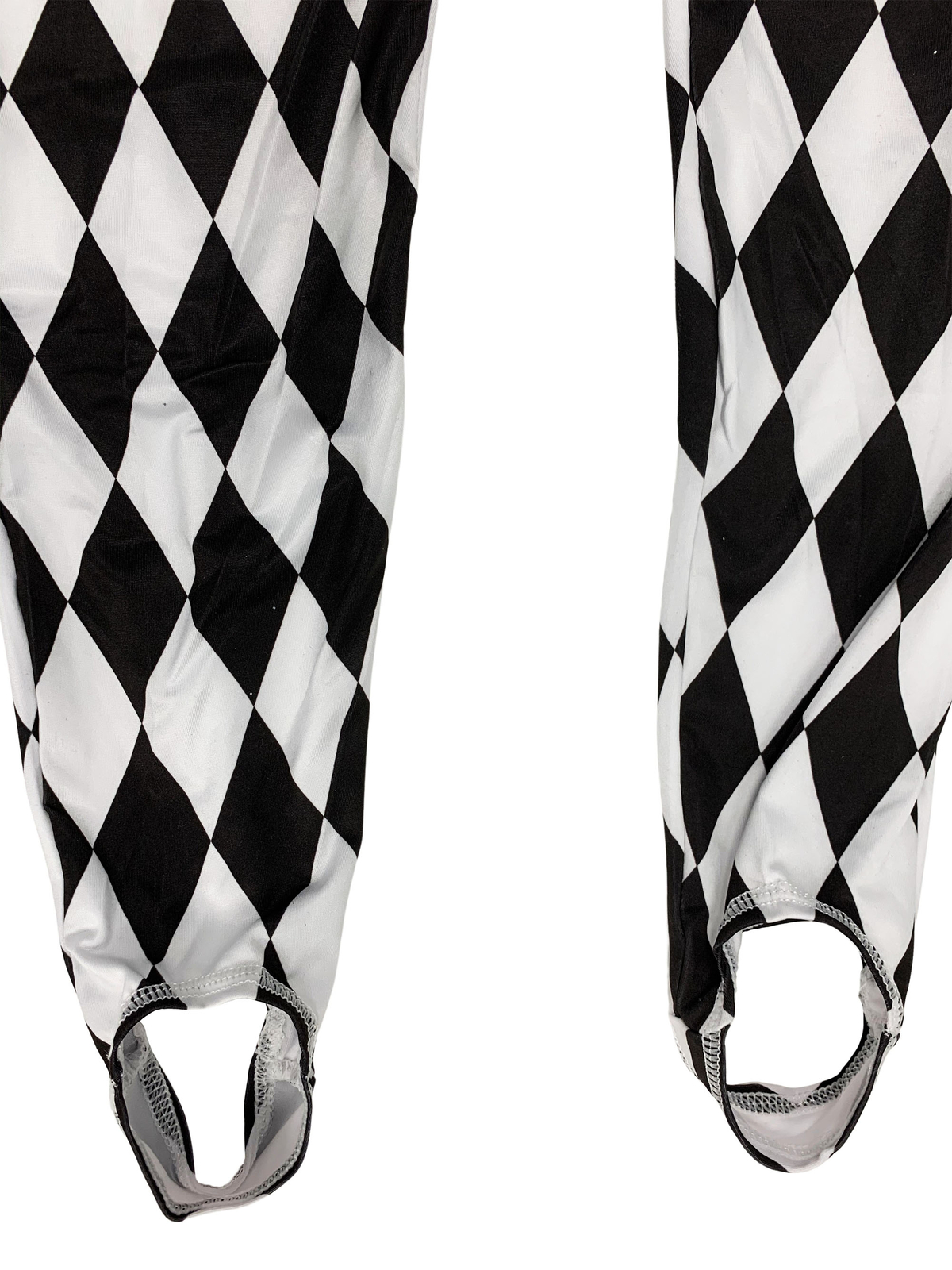 Harlequin Leotard Costume Freddie Mercury Unitard Spandex Outfit Black ...