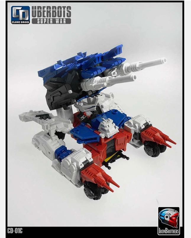 Clone Droid Toy CD-01C Justice SixShot Greatshot G1 Action Figure Toy ...