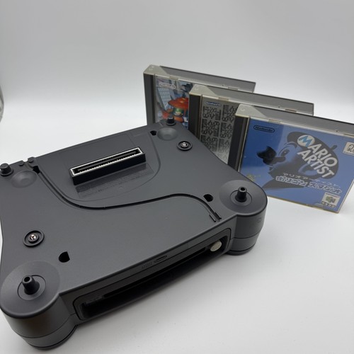 Nintendo 64DD Console N64 Japan Game Software Set Tested and working ...