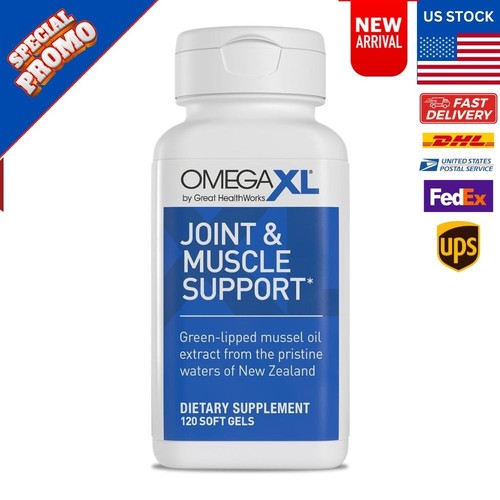 Omega XL 120 Capsules - Green Lipped Mussel New Zealand Omega 3 - EXP ...