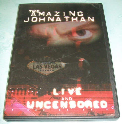 The Amazing Johnathan: Live and Uncensored (DVD, 2003) VGC | eBay