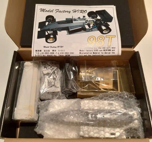 VERY RARE "Model Factory Hiro" 1/20 Lotus 98T - Original Release Full ...