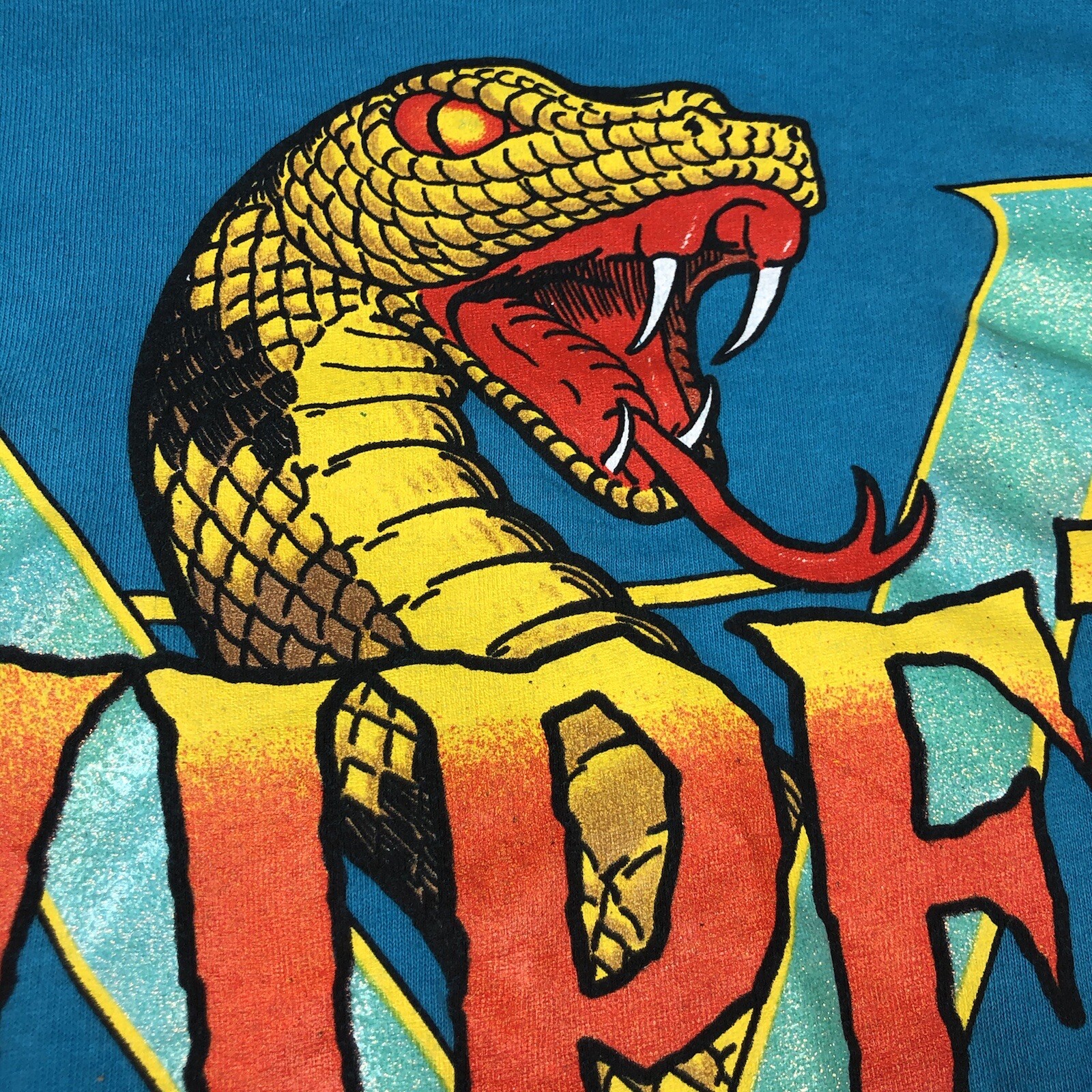 Vintage 90s Six Flags Magic Mountain Viper Rollercoas… - Gem