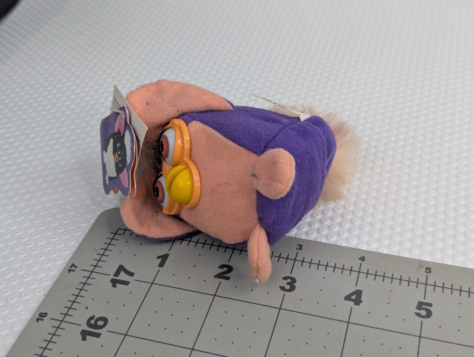 Tiger Mini Furbies Clip On Plush Furby Sounds Work 3 Inch 1999 Stuffed ...