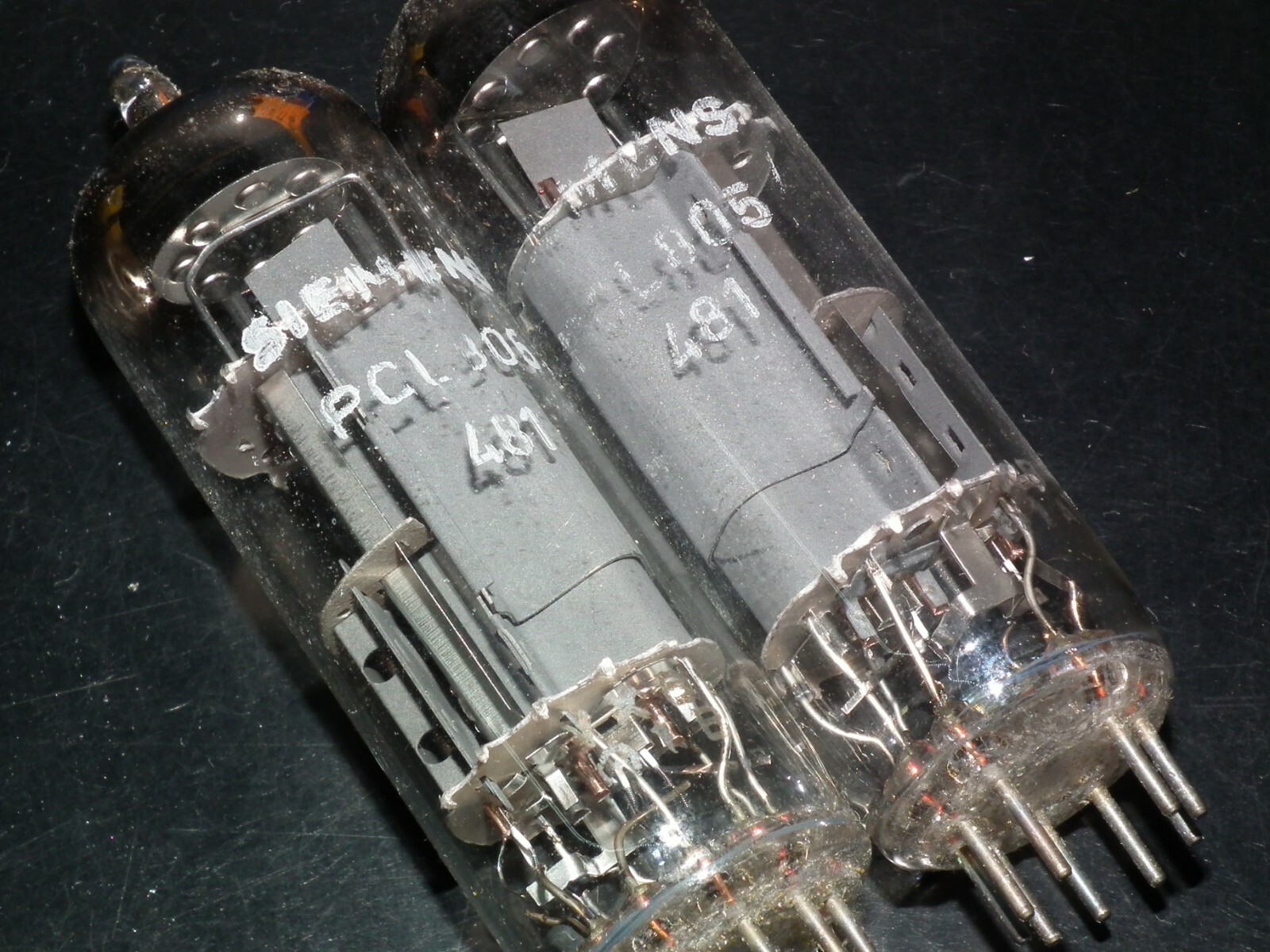 Matched Pair (Two tubes) PCL805 Siemens Triode Pentode Tube NOS NIB | eBay