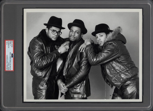 RUN-D.M.C. Iconic Rappers 1980s PSA Type 1 Original Photo 8 x 10 by ...