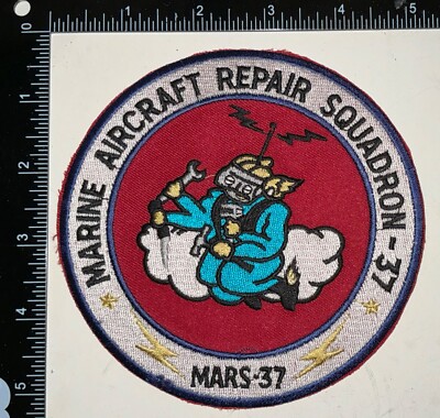 USMC US Marine Corps MARS-37 Aircraft Repair Squadron 37 Patch | eBay