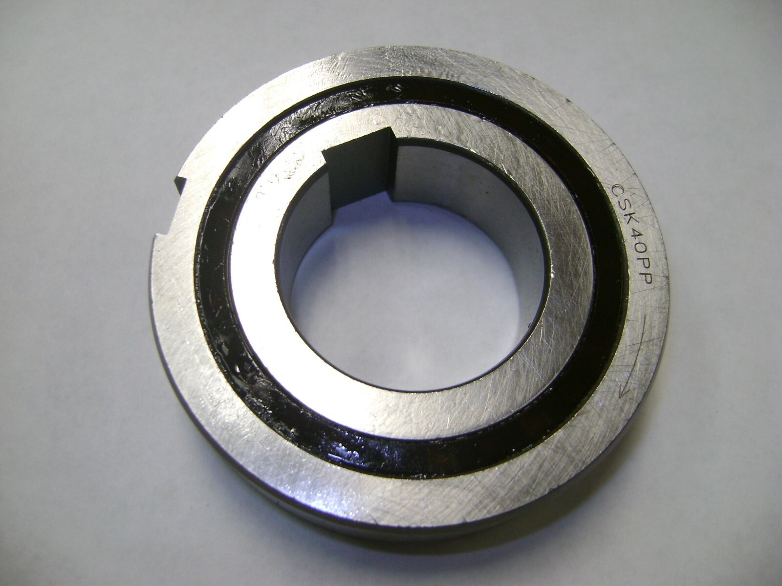 CSK40PP 40X80X22 ONE WAY CLUTCH BEARING W/ INTERNAL & EXTERNAL KEYWAYS ...